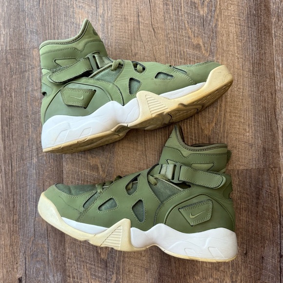 Nike | Shoes | Nike Air Unlimited Palm Olive Green David Robinson ...
